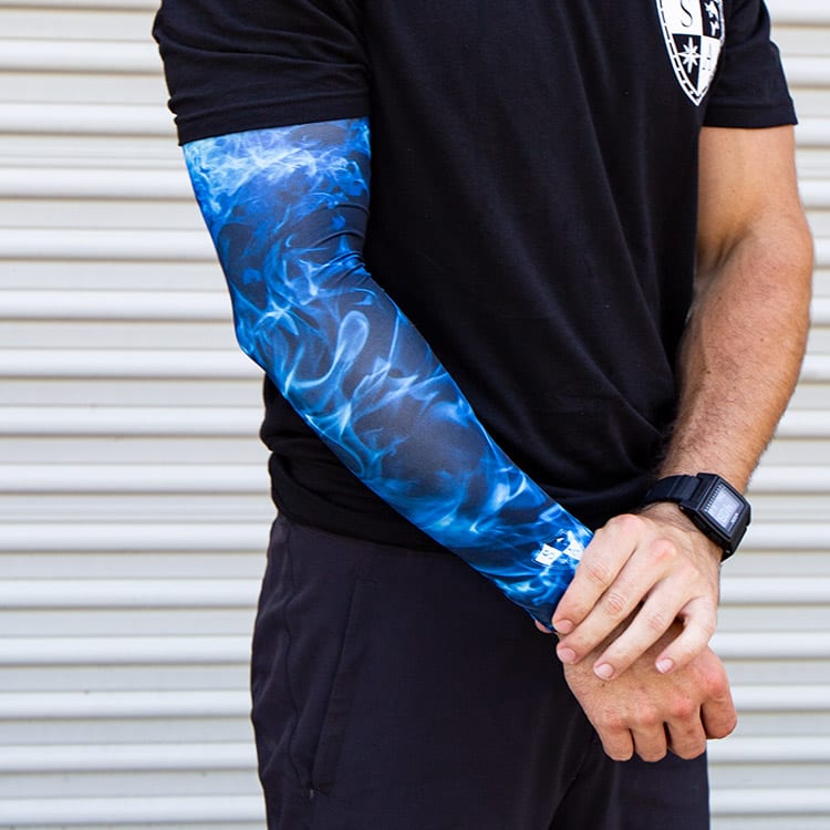 Sleeves - Blue Flames – Crazy Mask